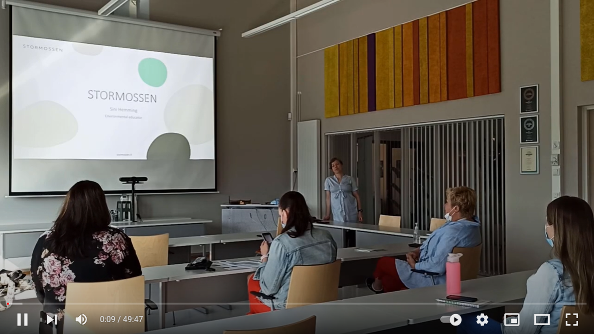 Visit to a waste management company Stormossen