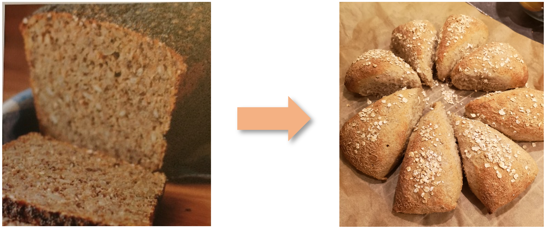 Upcycling bread